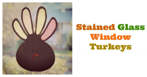 Stained Glass Window Turkeys | Creative Child