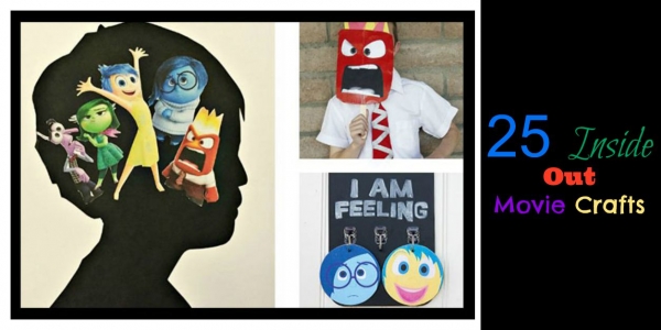 Inside Out movie crafts | Creative Child